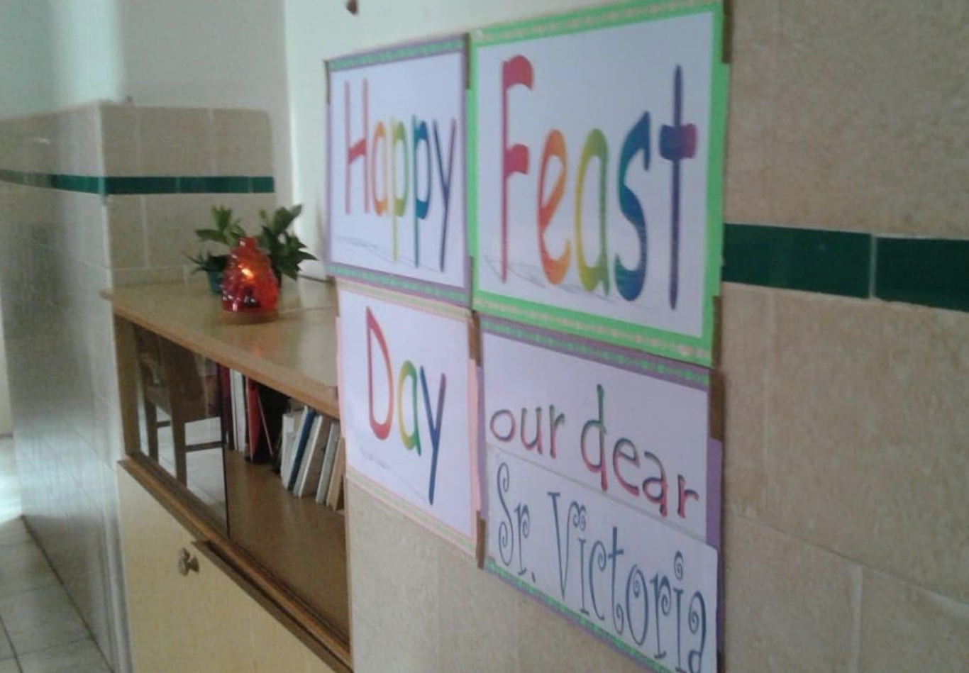 THE FEAST OF PROVINCIAL SUPERIOR, SR. VICTORIA SANT